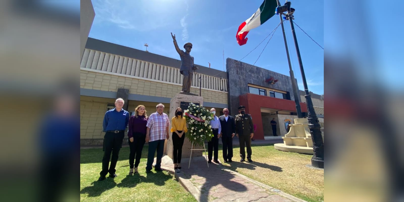 Conmemoran 102 Aniversario luctuoso del Capitán Carlos G. Calles ...